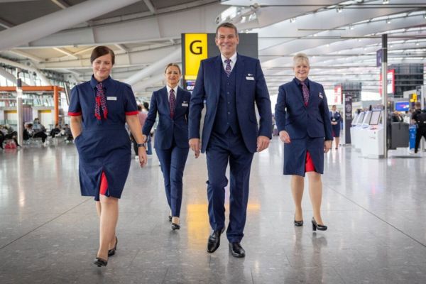 British Airways launches new uniforms for cabin crew and pilots | BA ...